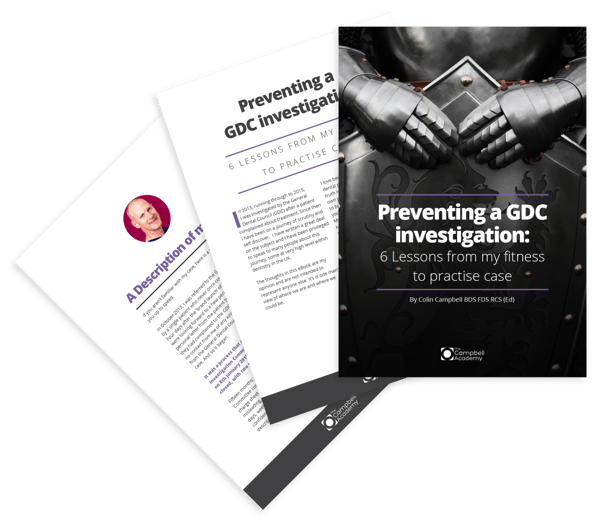 Free Guide: Preventing a GDC Investigation - 6 Lessons from my Fitness ...
